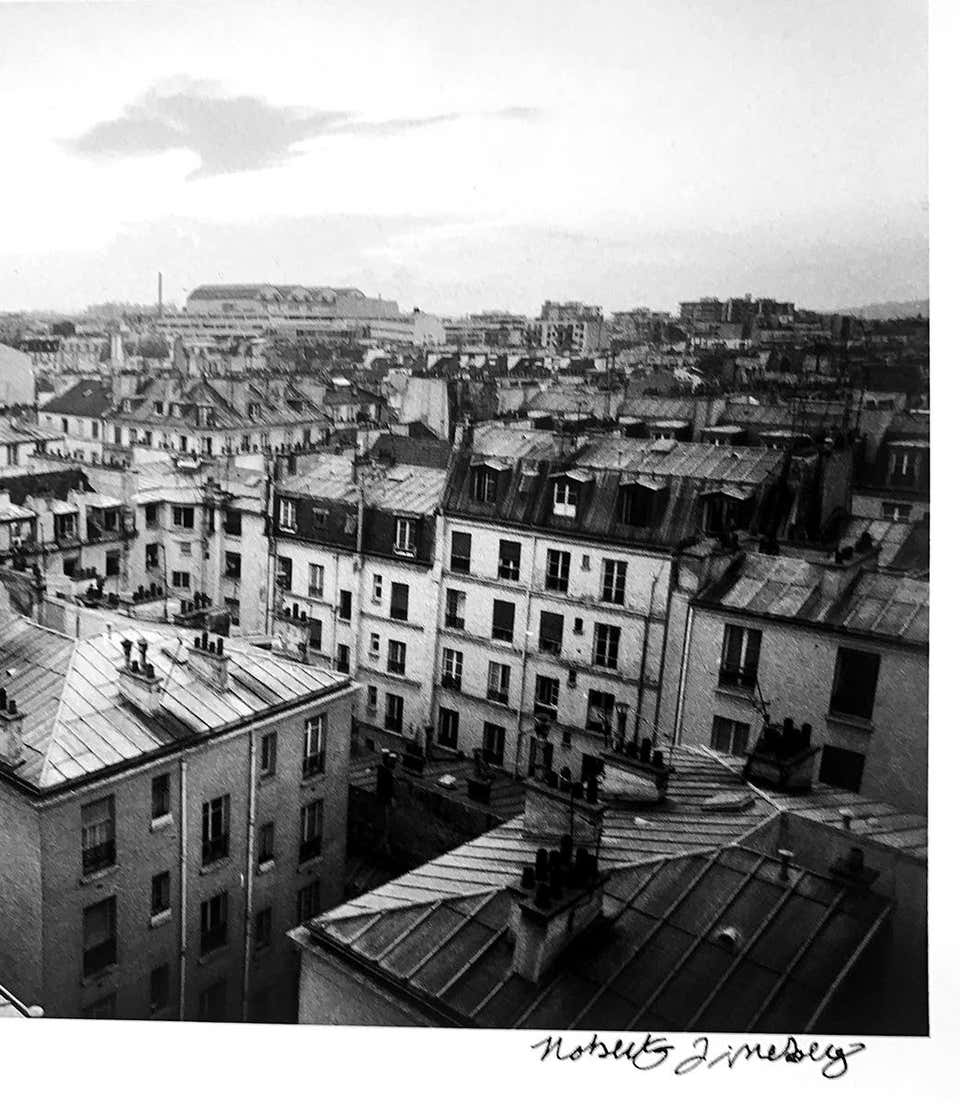 Paris Rooftops by Roberta Fineberg, Classic B & W Photograph – 99Prints NYC
